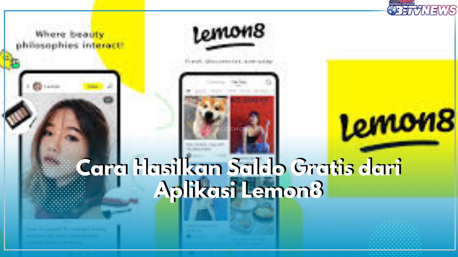 Unduh Aplikasi Lemon8 Sekarang Juga, Ada Cuan Mengalir Deras Tak Terhitung